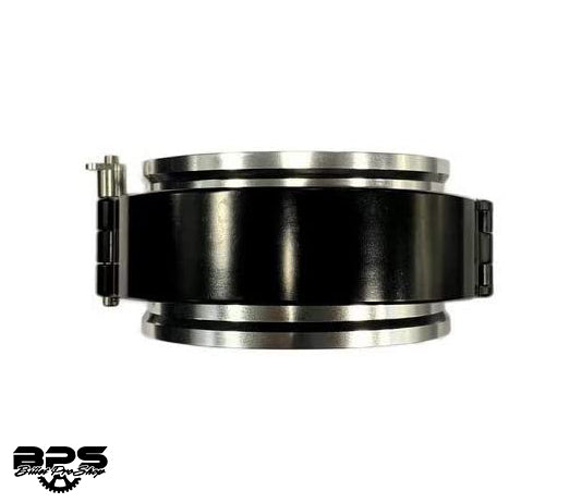 BPS 4in Dual Seal HD Clamp System Assembly - Anodized Black - Steeda