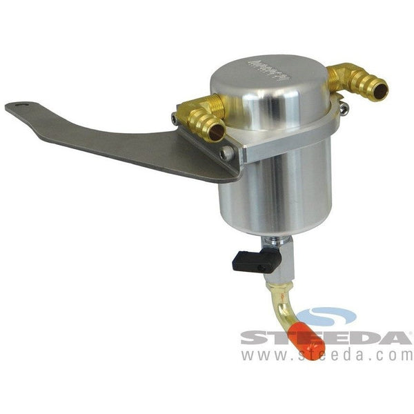 S550 Mustang GT Large Body Air Oil Separator - Steeda