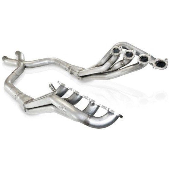 Long Tube Headers With Off Road X Pipe - Steeda