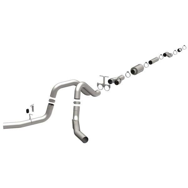 Cat Back Exhaust System (Dual) - Steeda