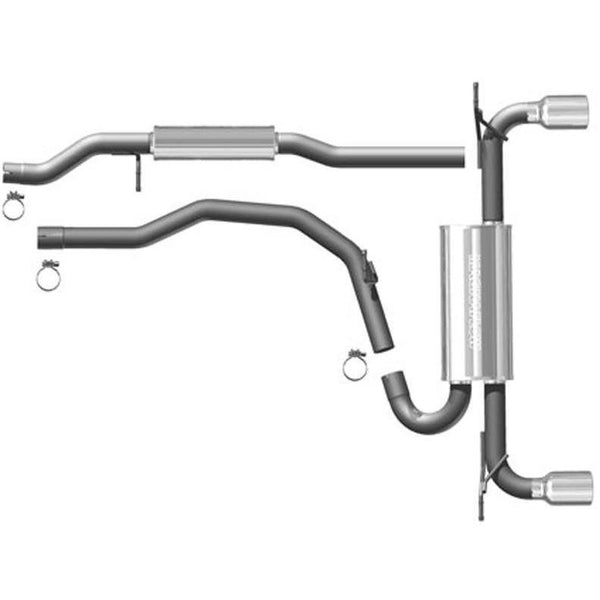 Cat Back Exhaust Kit (AWD) - Steeda