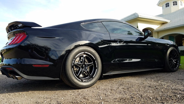 VMS V-star wheels package front and rear rims S550 Ford Mustang(2005-2 ...
